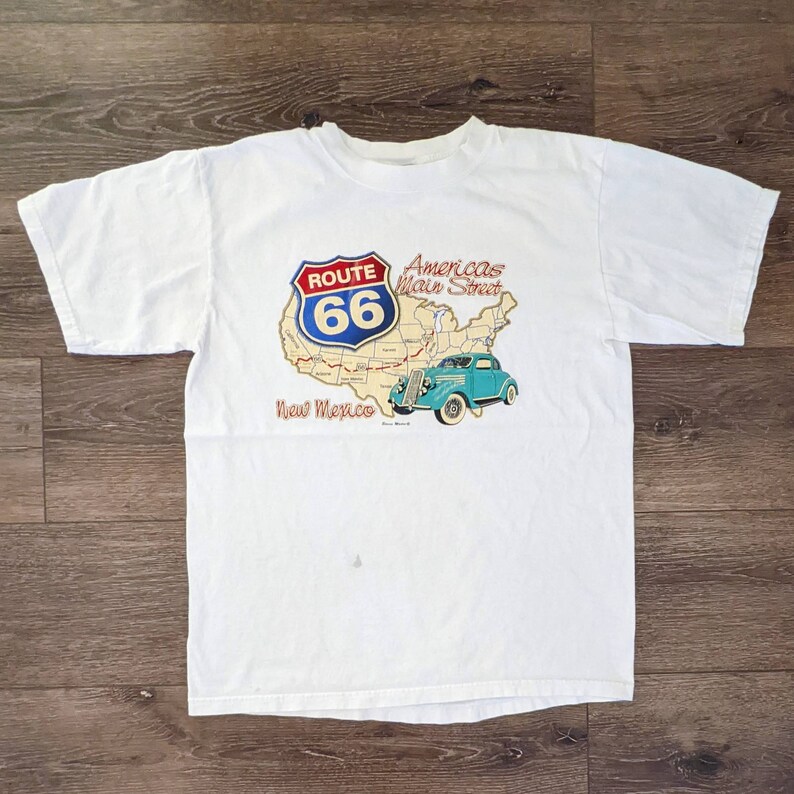 Vintage Route 66 America's Main Street New Mexico T-shirt - Etsy