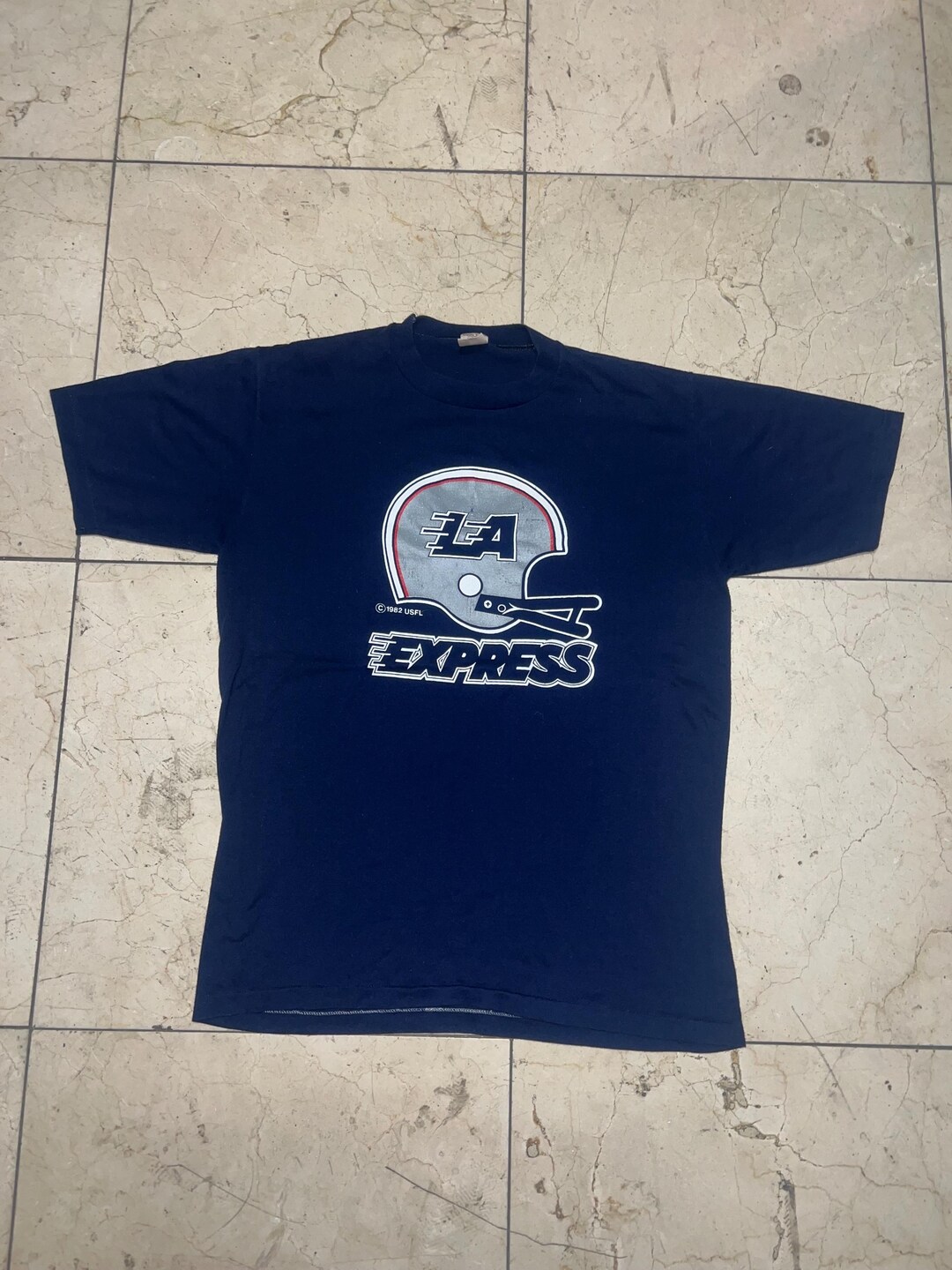 Vintage 1982 80s Logo 7 LA EXPRESS USFL Football T Shirt - Etsy