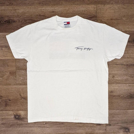 Vintage Tommy Hilfiger signature flag logo t-shirt - Gem