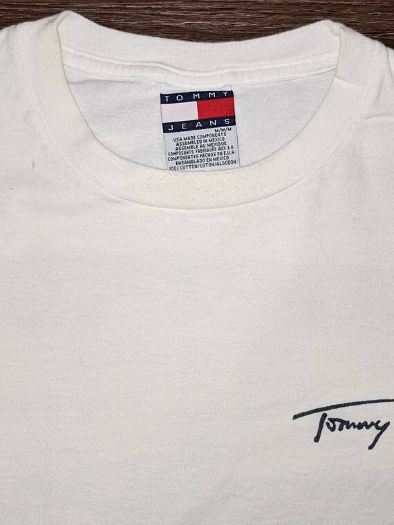 Vintage Tommy Hilfiger signature flag logo t-shirt - Gem