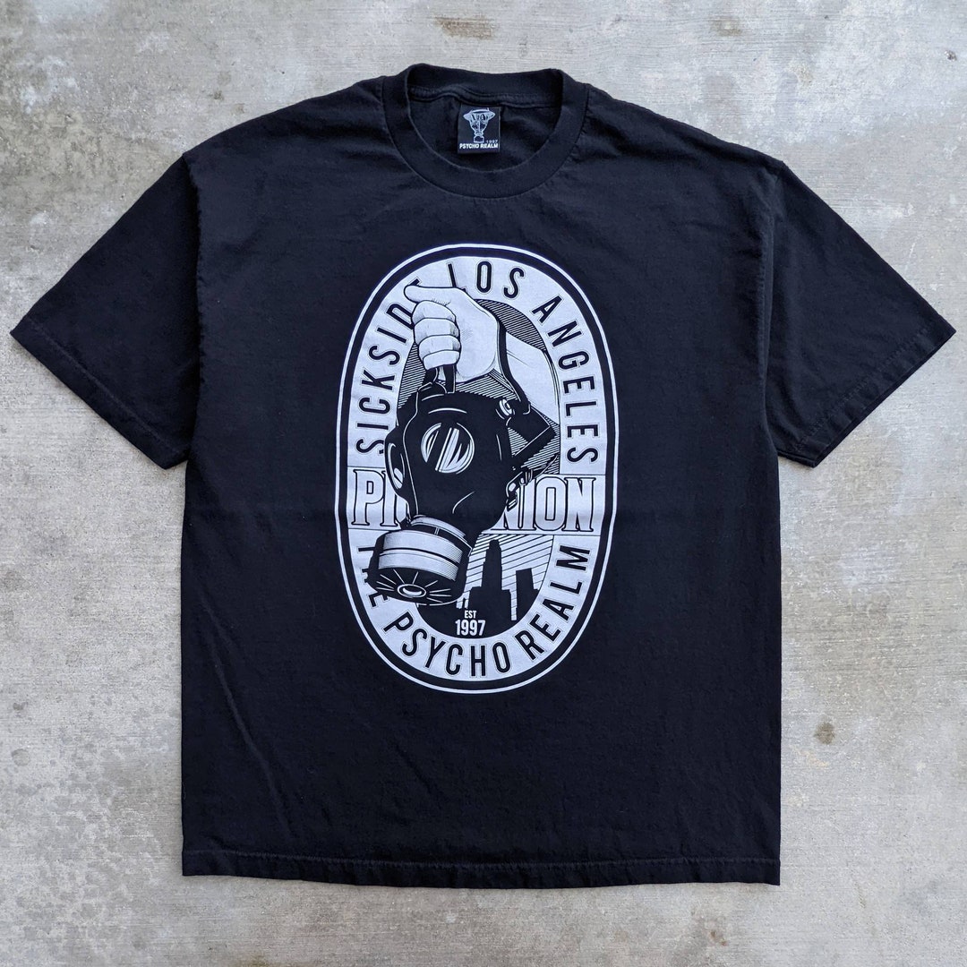 Vintage Psycho Realm Sickside Los Angeles Hip-hop T-shirt - Etsy