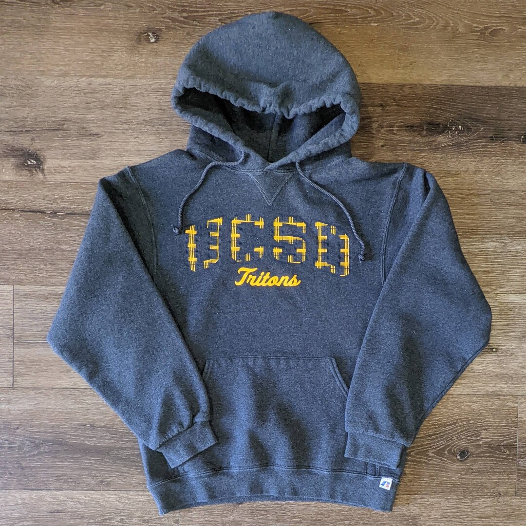 Vintage Russell Athletic UCSD Tritons Hoodie - SIZE S - Etsy