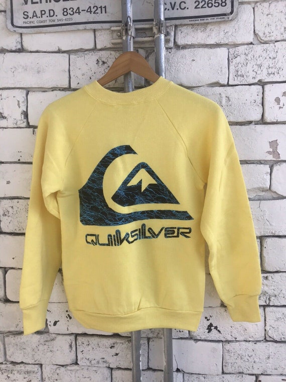 Vintage DS Bootleg Quicksilver Crewneck Doublesided S… - Gem