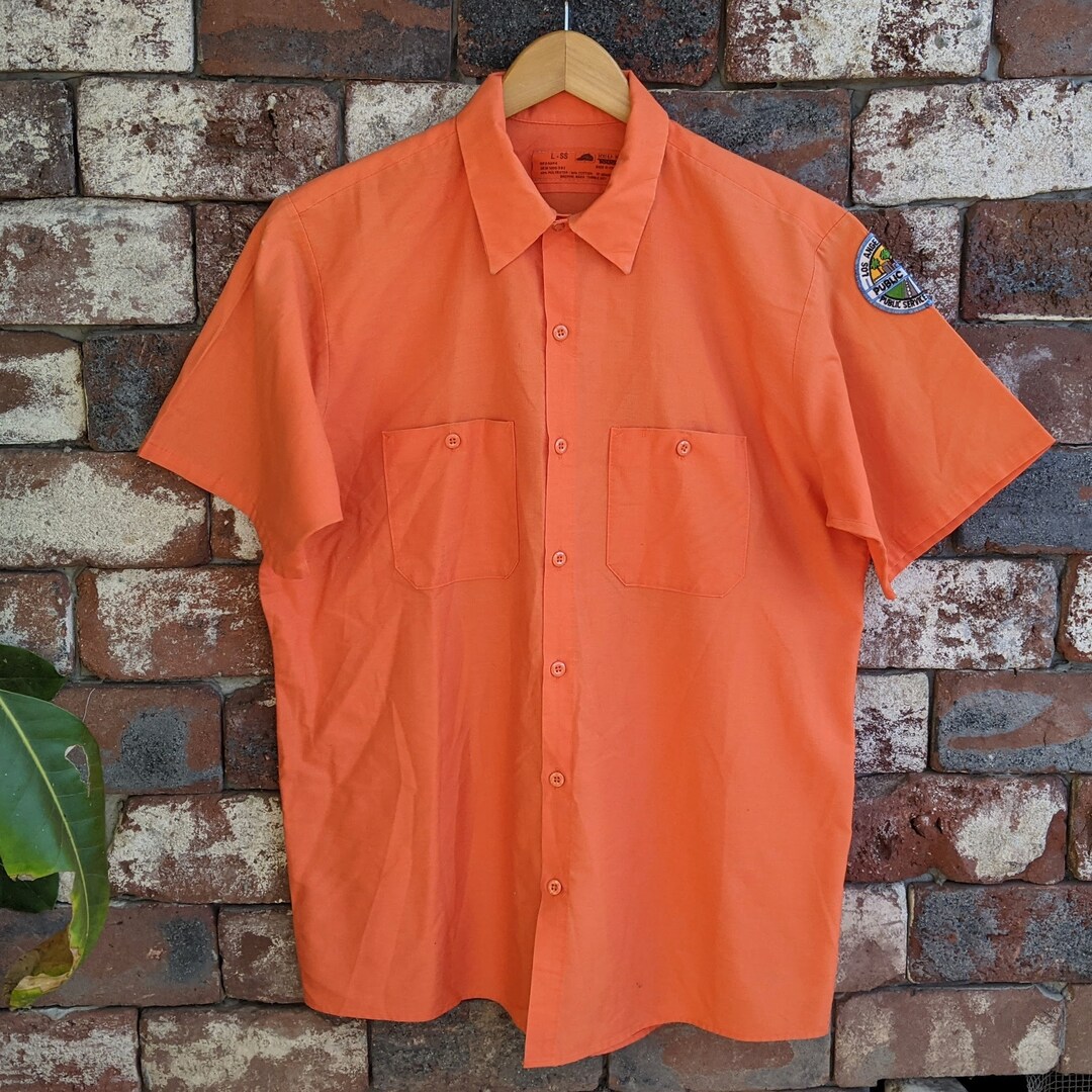 County of Los Angeles Public Works Work Shirt - Etsy