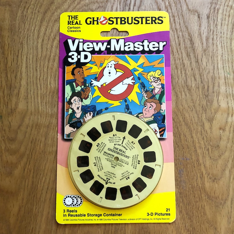 View Master 3-D. Vintage Classic 'the Real Ghostbusters'. - Etsy