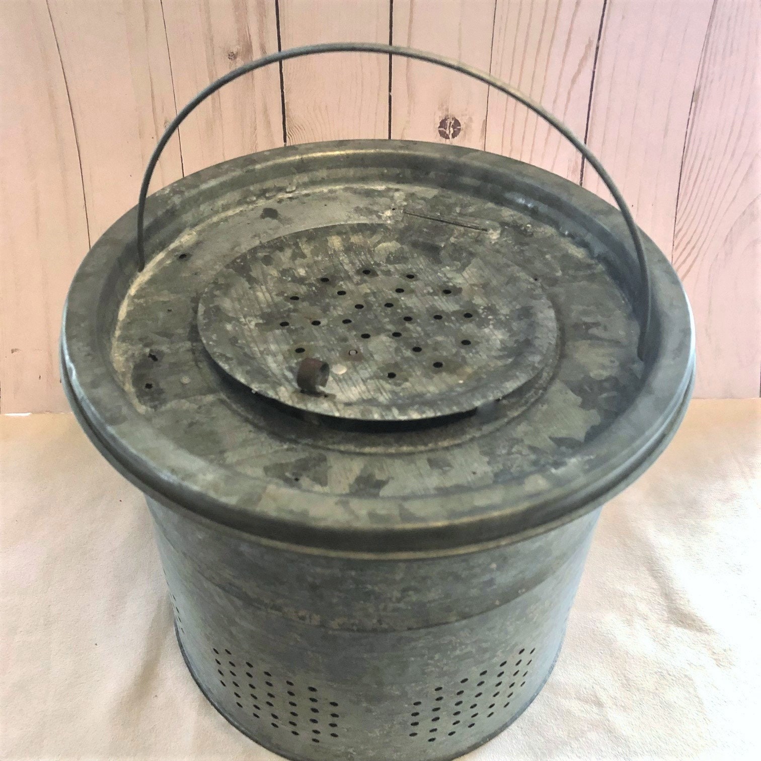 Minnow Pail. Vintage Falls City Bait Pail Insert. - Etsy