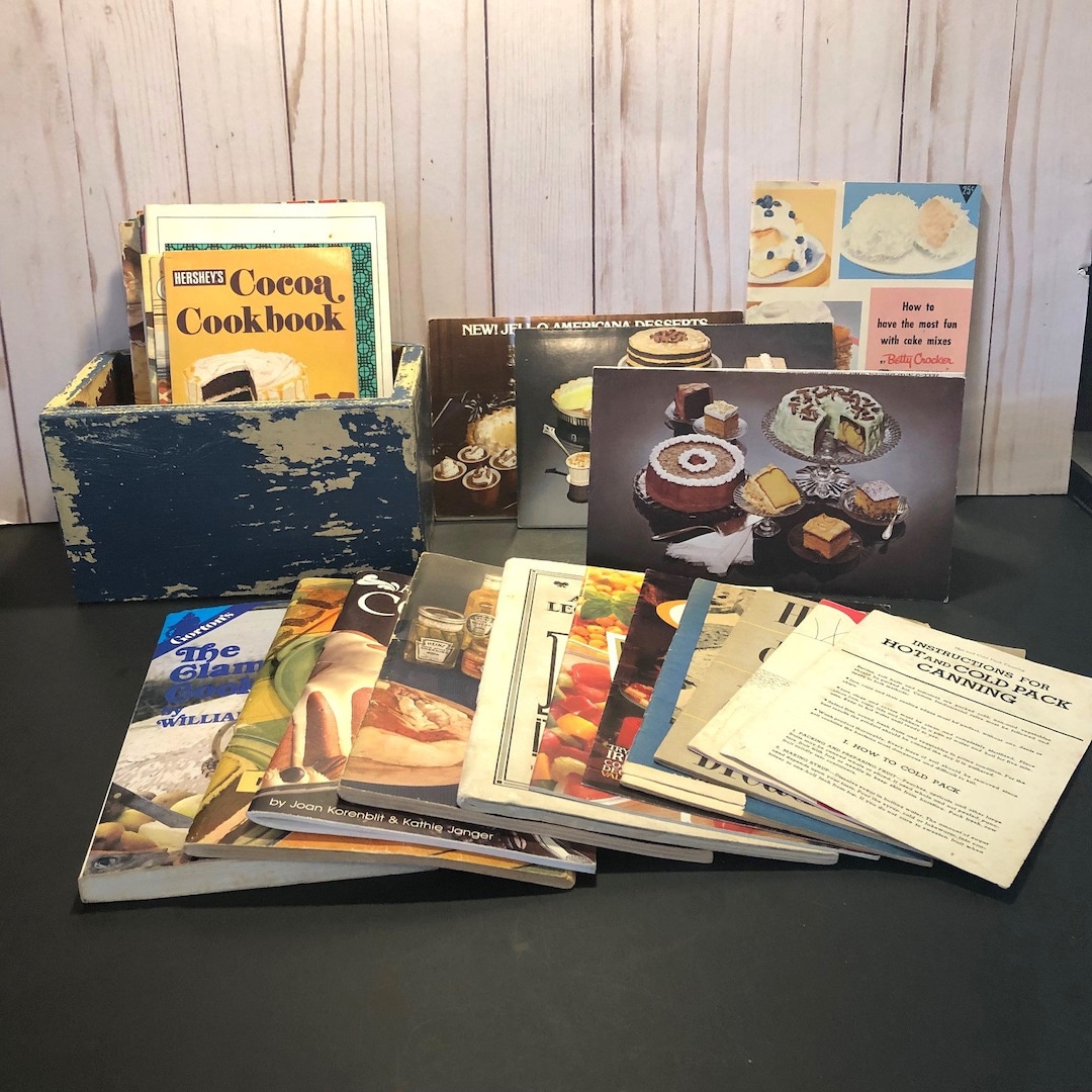 Vintage Cookbooks. 25 Rare Cooking and Canning Pamphlets. - Etsy