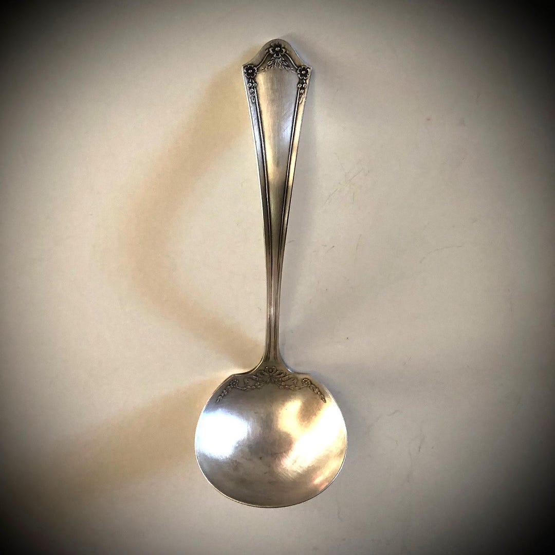 Serving Spoon. Vintage Oneida Community Par Plate Ladle. - Etsy