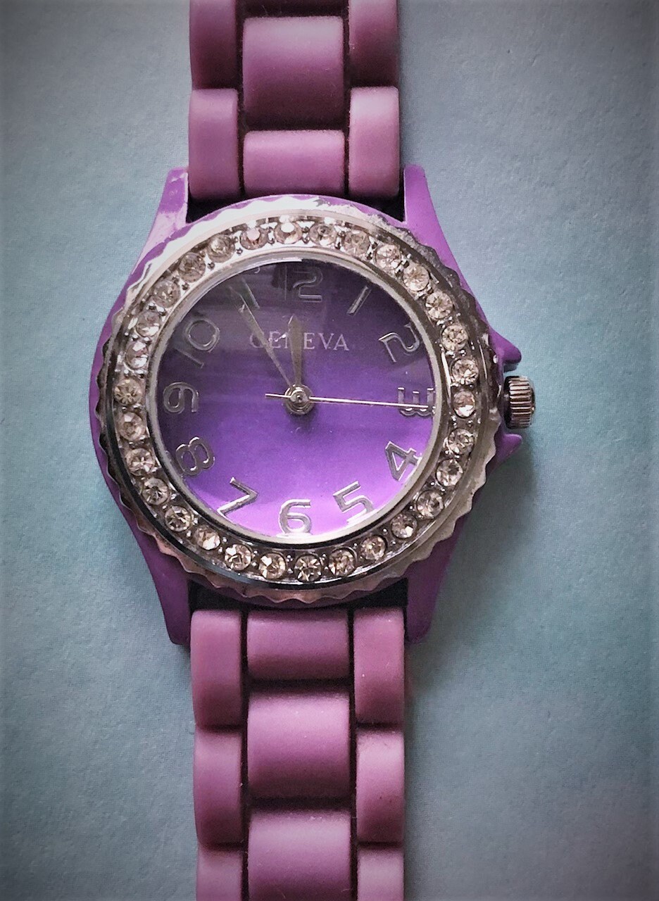 Womens Wristwatch. Vintage Geneva Rhinestone Wrist Watch. - Etsy
