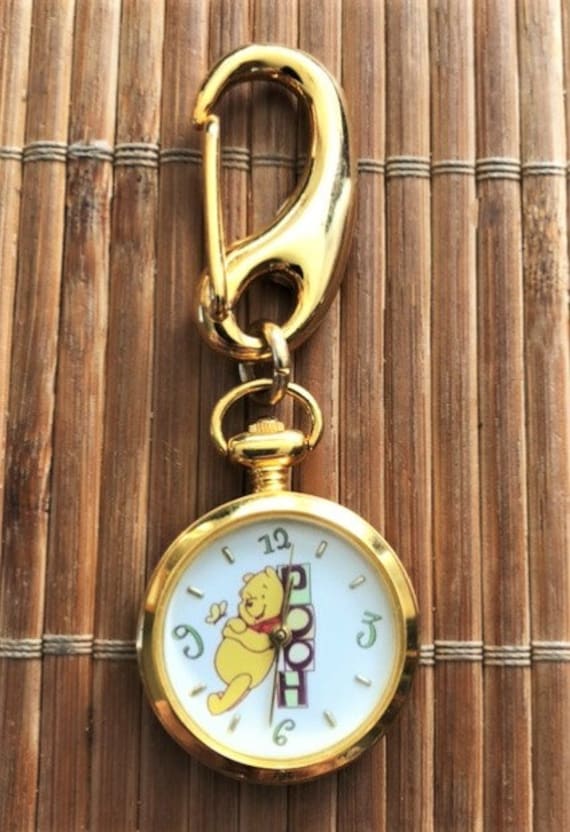 Winnie the Pooh Pocket Watch. Vintage Disney Character Watch. | Etsy