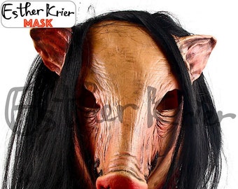 Pig Saw Mask - Etsy