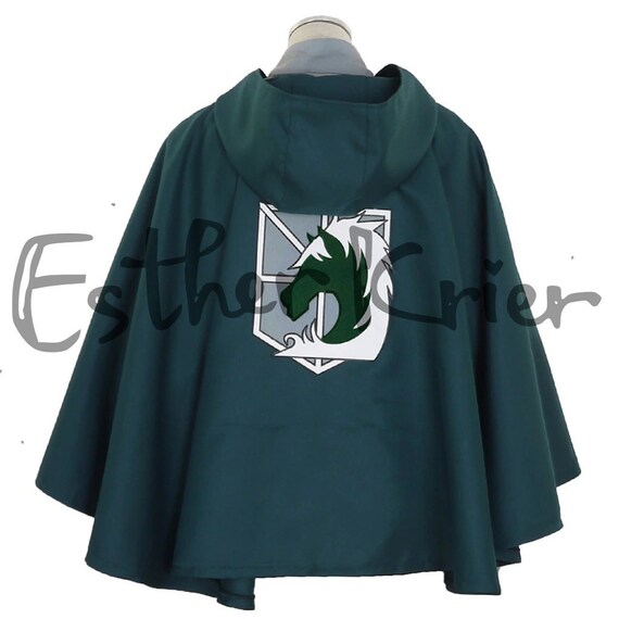 Attack on Titan Military Police Cape AOT Robes Cloak Shingeki - Etsy