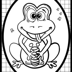 50 Curious Creatures Printable Coloring Book - 2 in 1 | Kids Activity ...