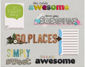 Word Art Titles - Etsy