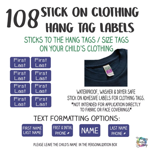 Clothing Labels - Etsy