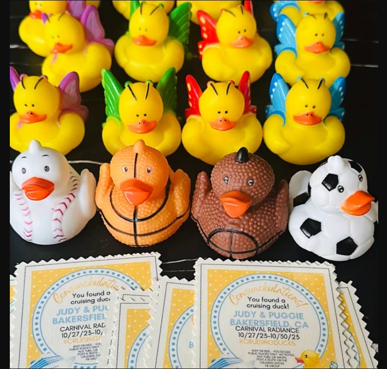 Cruising Duck Tag Template: Editable Passport Design (digital Download ...