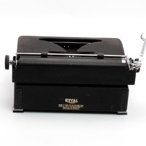 Vintage Typewriter, Royal Arrow - Etsy