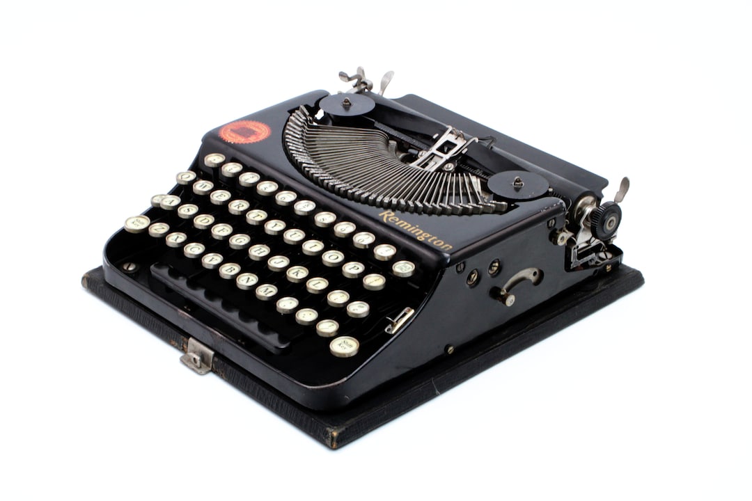 Remington Portable No. 1 Antique Typewriter Reconditioned - Etsy