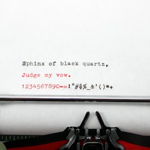 Custom Typewritten Letter - Etsy