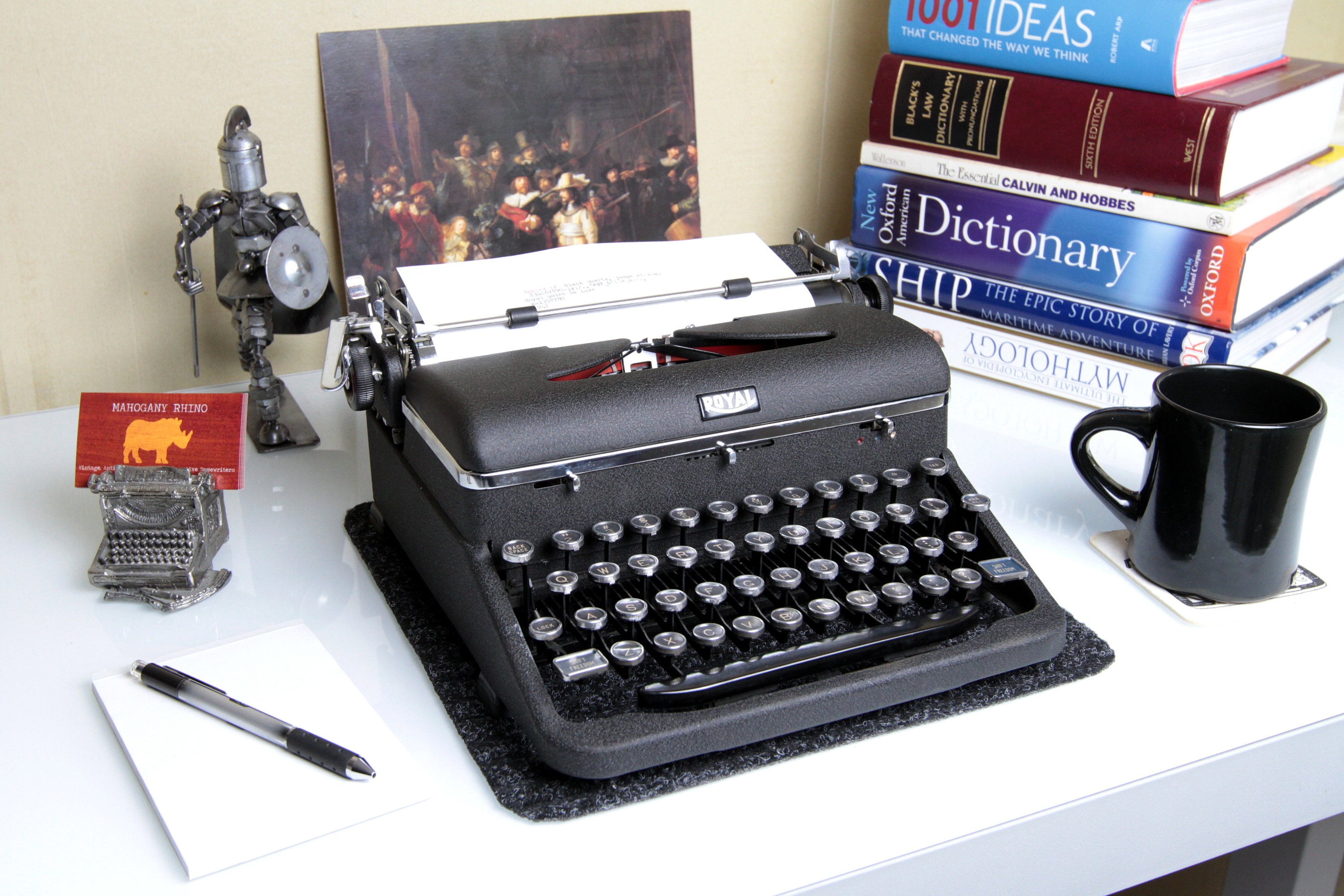 Typewriter Pad for Antique and Vintage Typewriters | Etsy