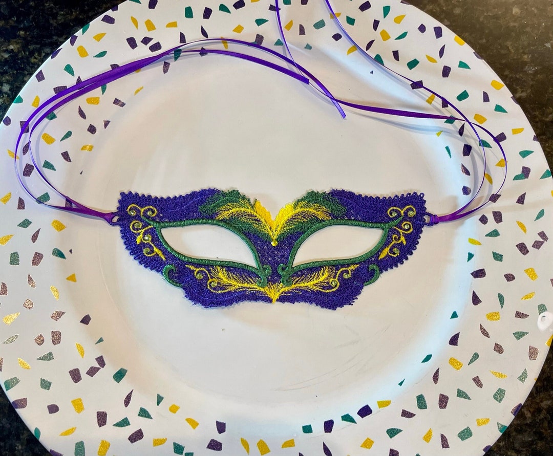 Kids Mardi Gras Mask - Etsy