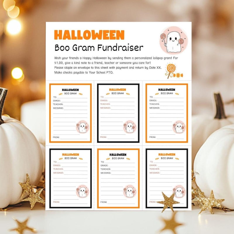 Boo Grams Fundraiser - Etsy