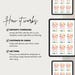 Dinner and Dishes on Us Printable Gift Tag, Editable Template for ...