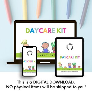 Daycare Forms, Daycare Starter Kit, Daycare Daily Report, Child Care ...