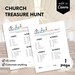 Church Scavenger Hunt for Kids, Church Treasure Hunt for Kids, Church ...