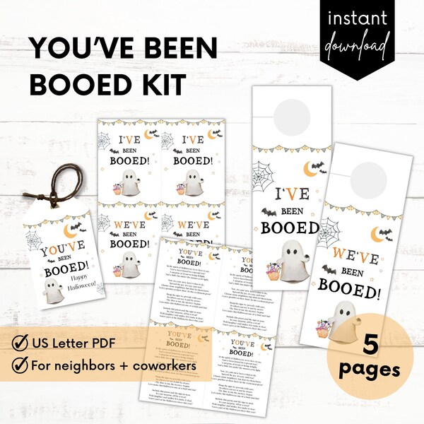 You've Been Booed Office - Etsy