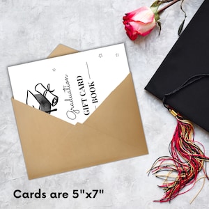 College Graduate Gift Card Book, Graduation Gift Card Holder Set ...