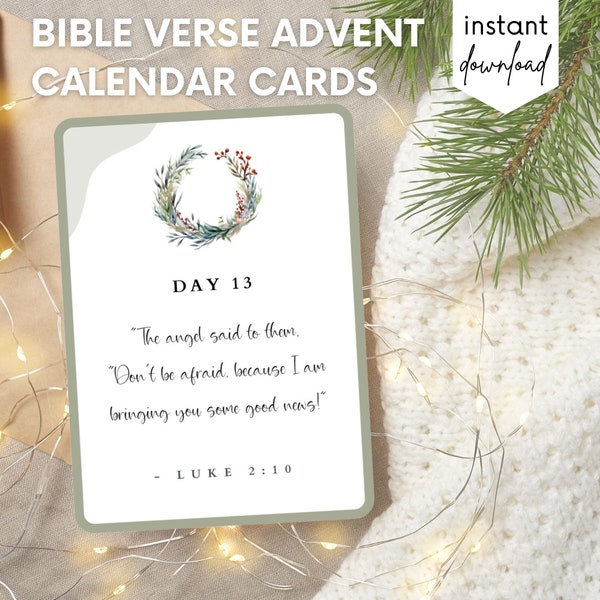 Nativity Advent Calendar - Etsy