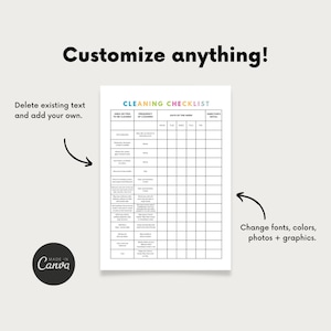 Daycare Cleaning Checklist, Home Daycare, Keep A Nice & Tidy Child Care ...