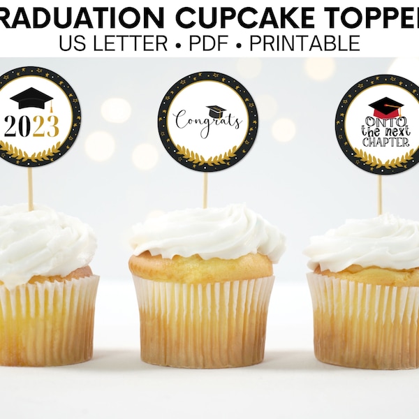 Graduation Cupcake Topper - Etsy
