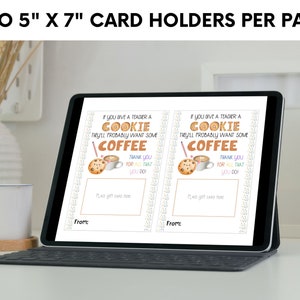 Teacher Appreciation Teacher Thank You Coffee Gift Gifts for - Etsy