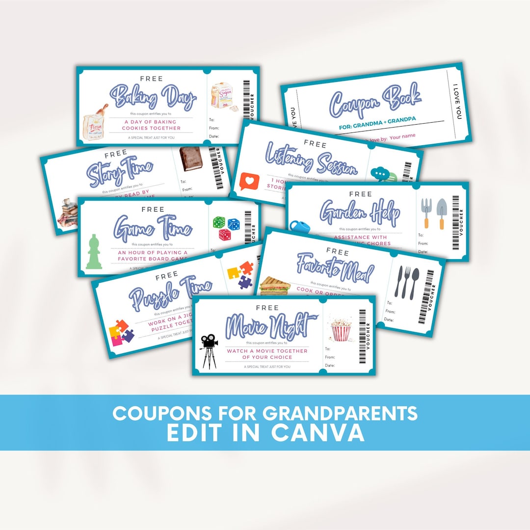 Grandparent's Day Gift, Grandparents Day Ideas, Grandparents Printable ...