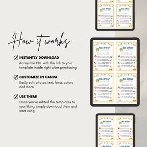 Bus Driver Survival Kit Gift Tag, Gift for Bus Driver, Bus Driver ...