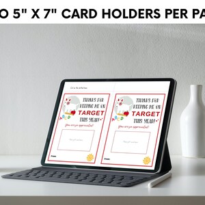 Teacher Appreciation, Target Gift Card Holder, Bullseye Gift Tag ...