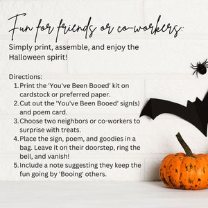 You've Been Booed, Neighborhood Tradition, I've Been Booed Coworker ...