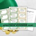 Leprechaun Scavenger Hunt, Pot of Gold, Saint Patrick's Day Scavenger ...