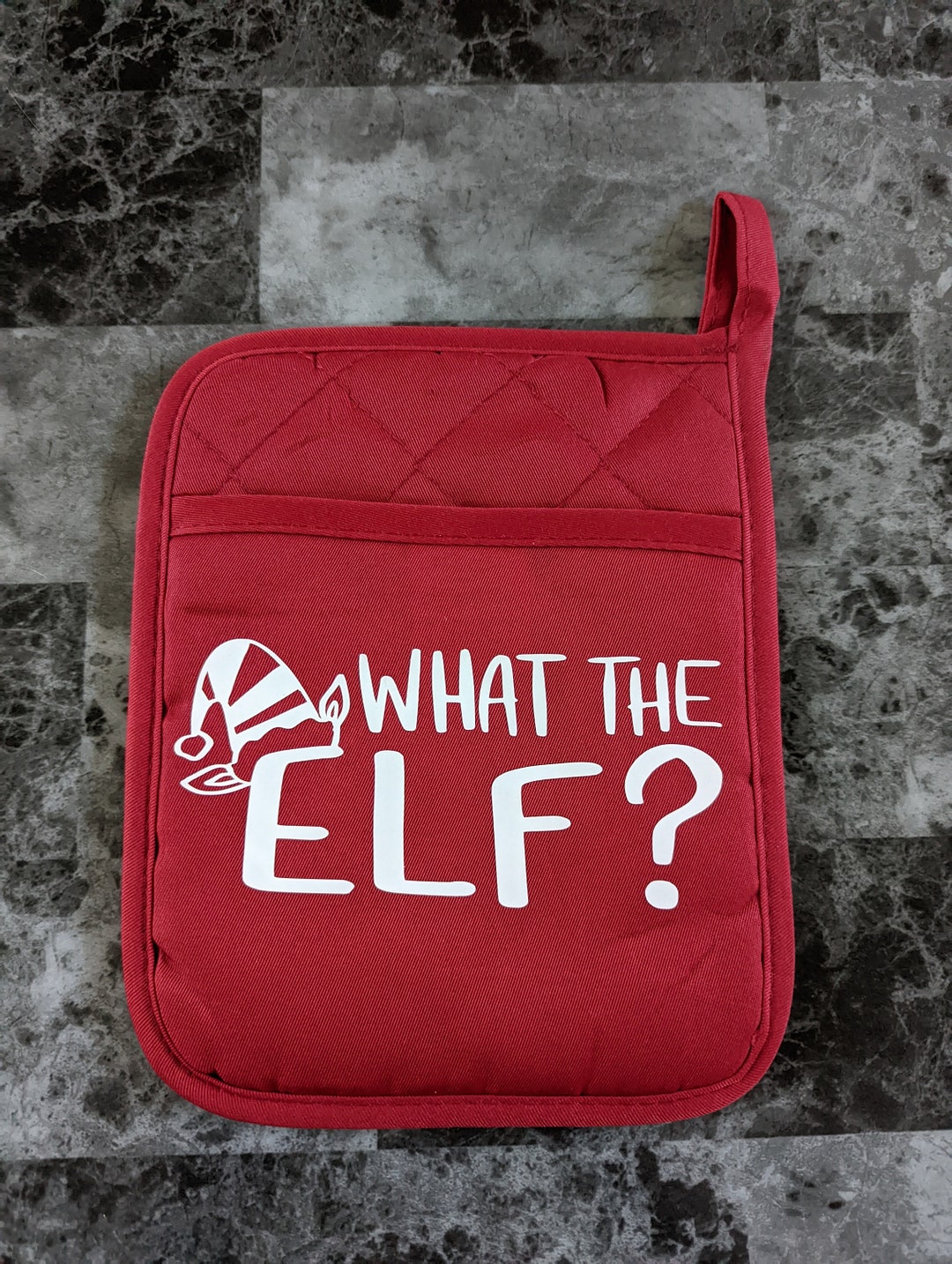 What the Elf? Pot Holder - Etsy
