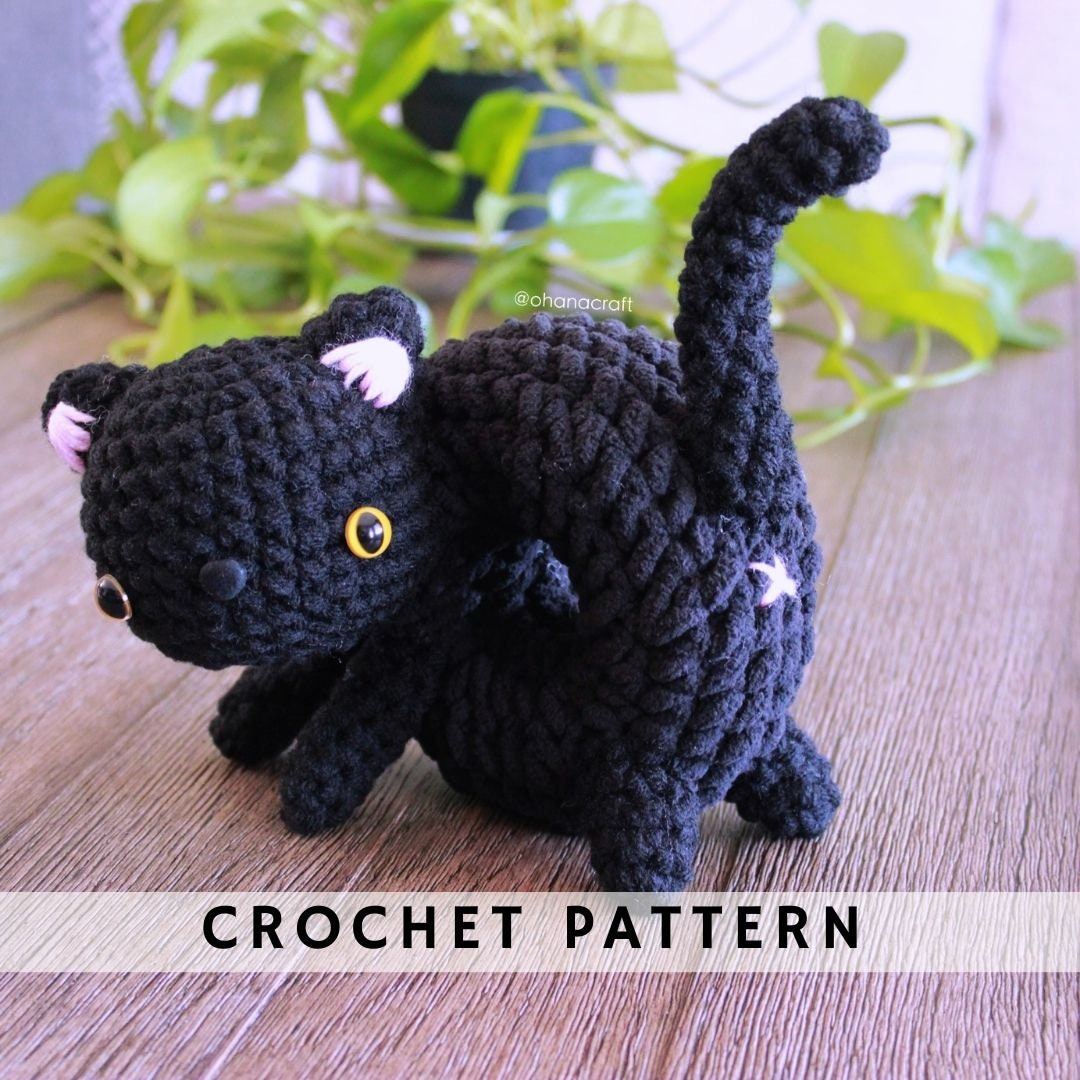 Donut Meow Crochet Pattern, Crochet Animal , Plushies Pattern| Crochet ...