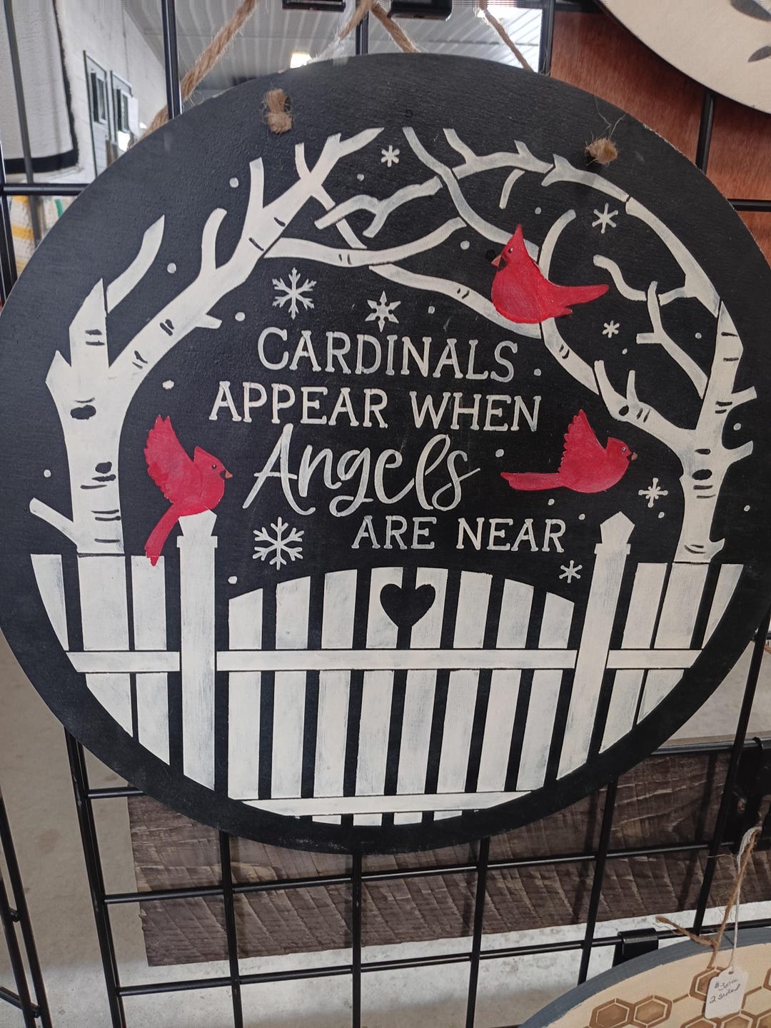 Cardinals Appear Wood Sign. - Etsy
