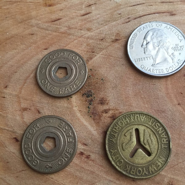 Subway Tokens - Etsy