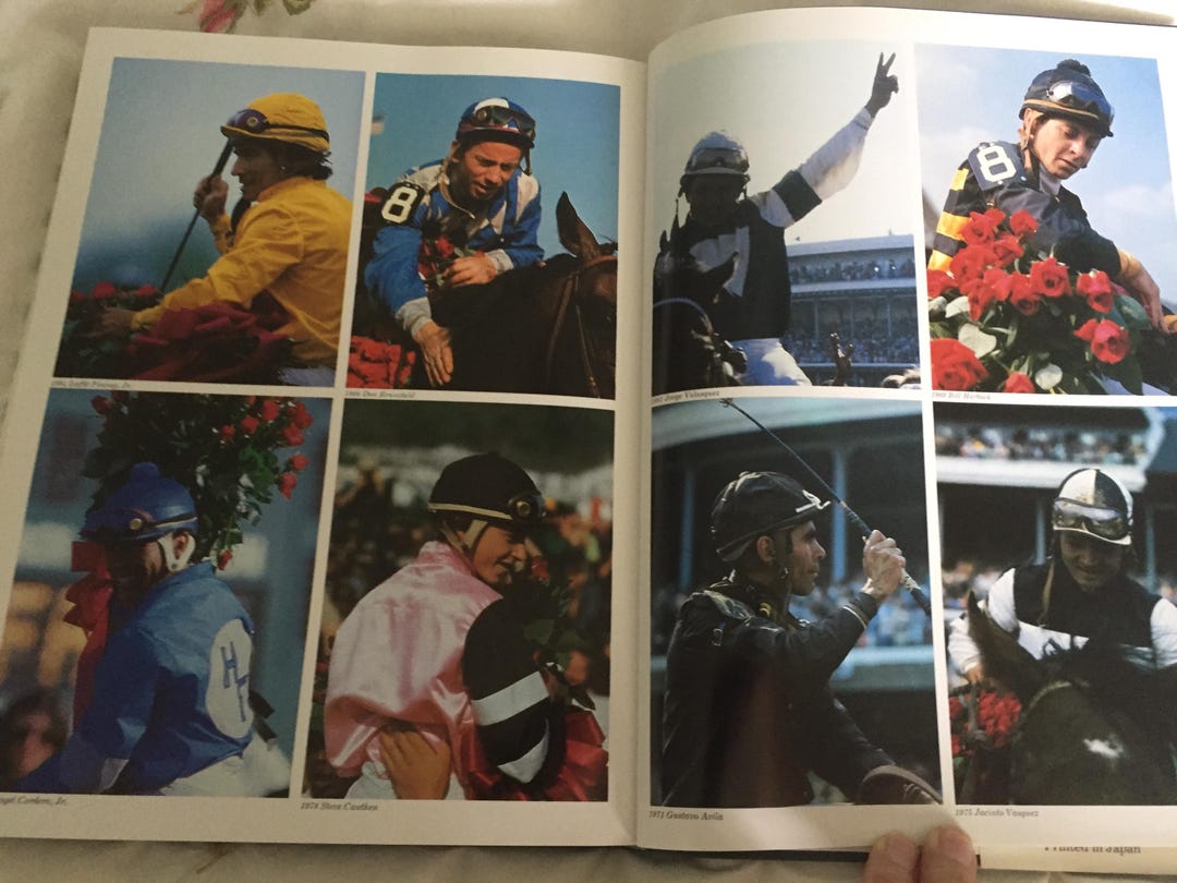 Coffee Table Kentucky Derby Book 80's - Etsy