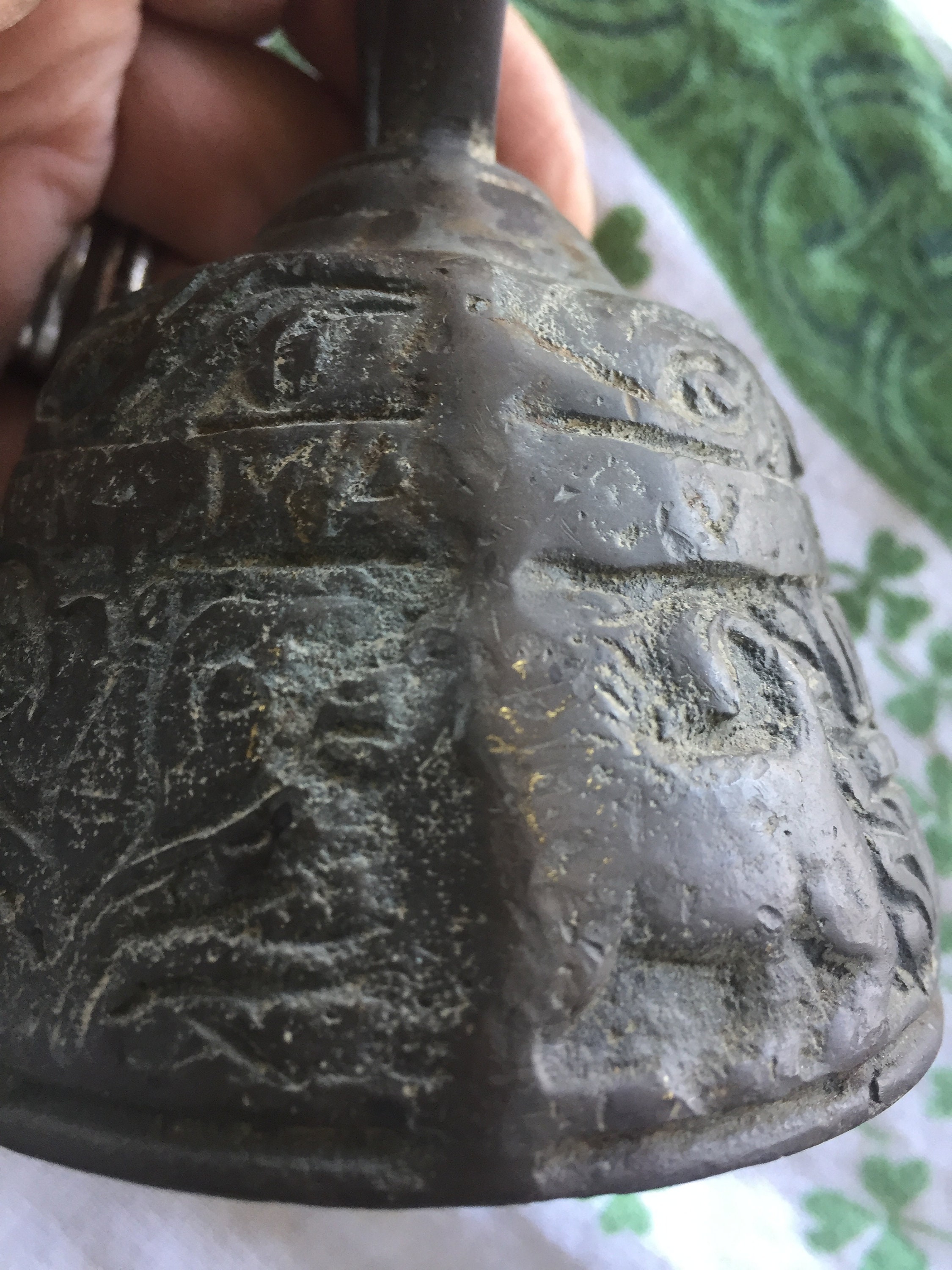 Vintage Cast Metal Bell - Etsy