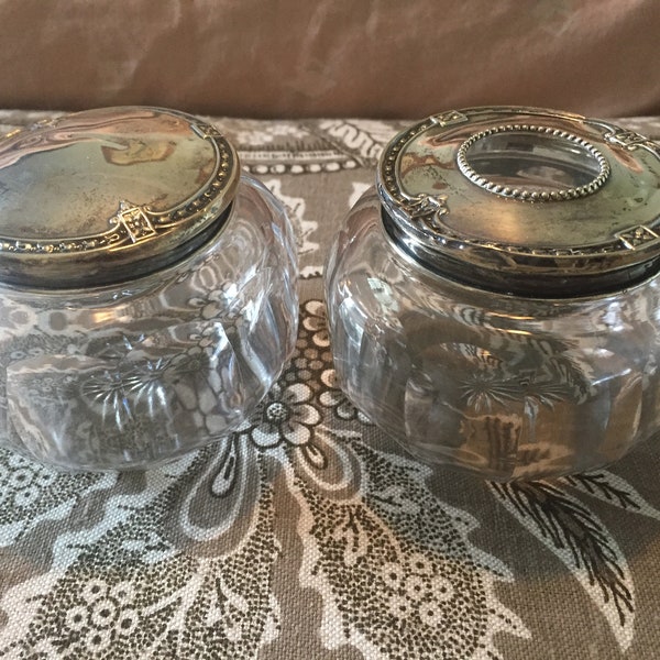 Glass Dresser Set - Etsy