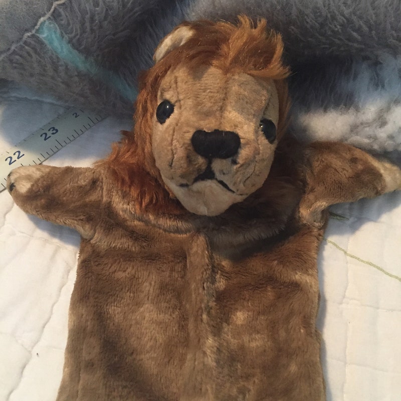 Lion Hand Puppet - Etsy