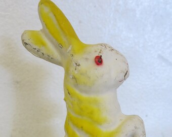 Vintage Paper Mache White Rabbit Bunny Easter Decor Display - Etsy