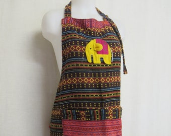 Personalised Elvis the Elephant Apron Embroidered Laminated - Etsy